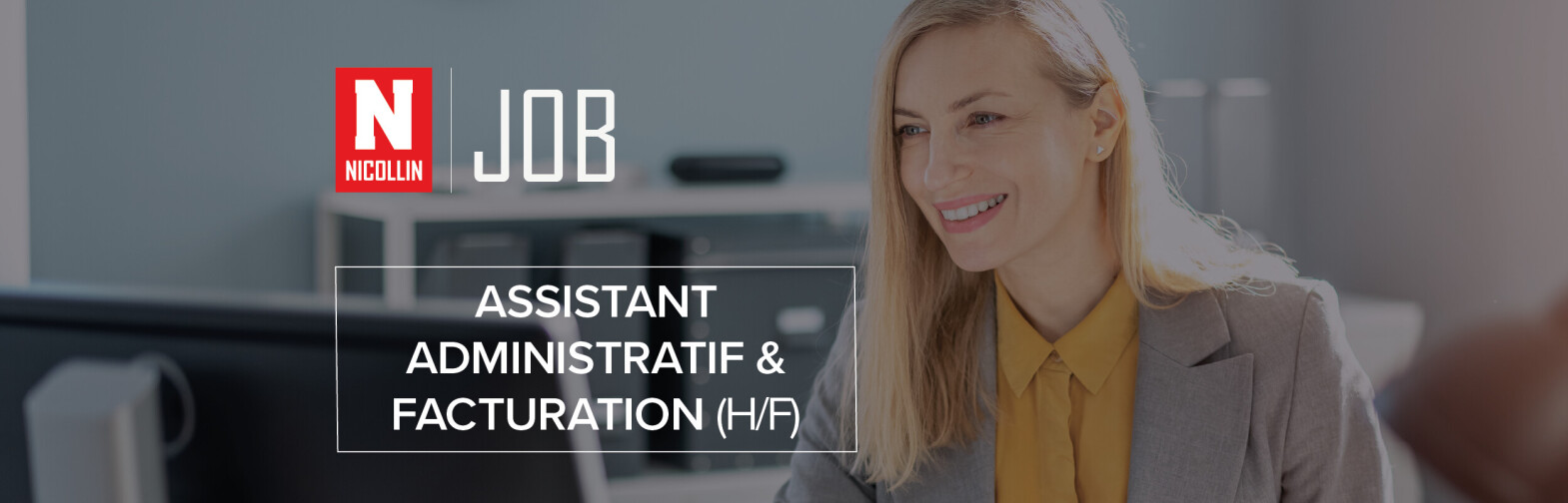 Emploi Groupe Nicollin - Assistant administratif et facturation H/F CDI